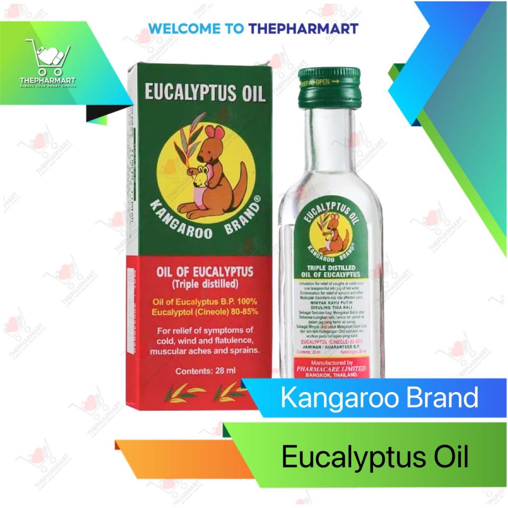 Minyak Kayu Putih Kangaroo Kangaroo Brand Eucalyptus Oil | Shopee Malaysia