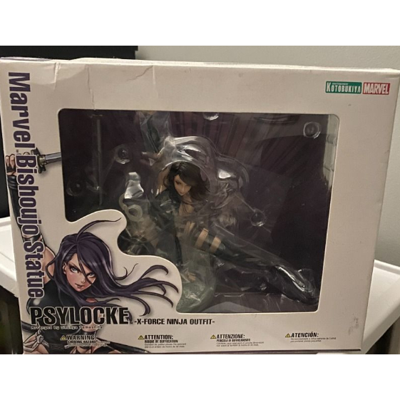 Kotobukiya Bishoujo Psylocke Statue X-Force Ninja Outfit 1/7 Scale X ...