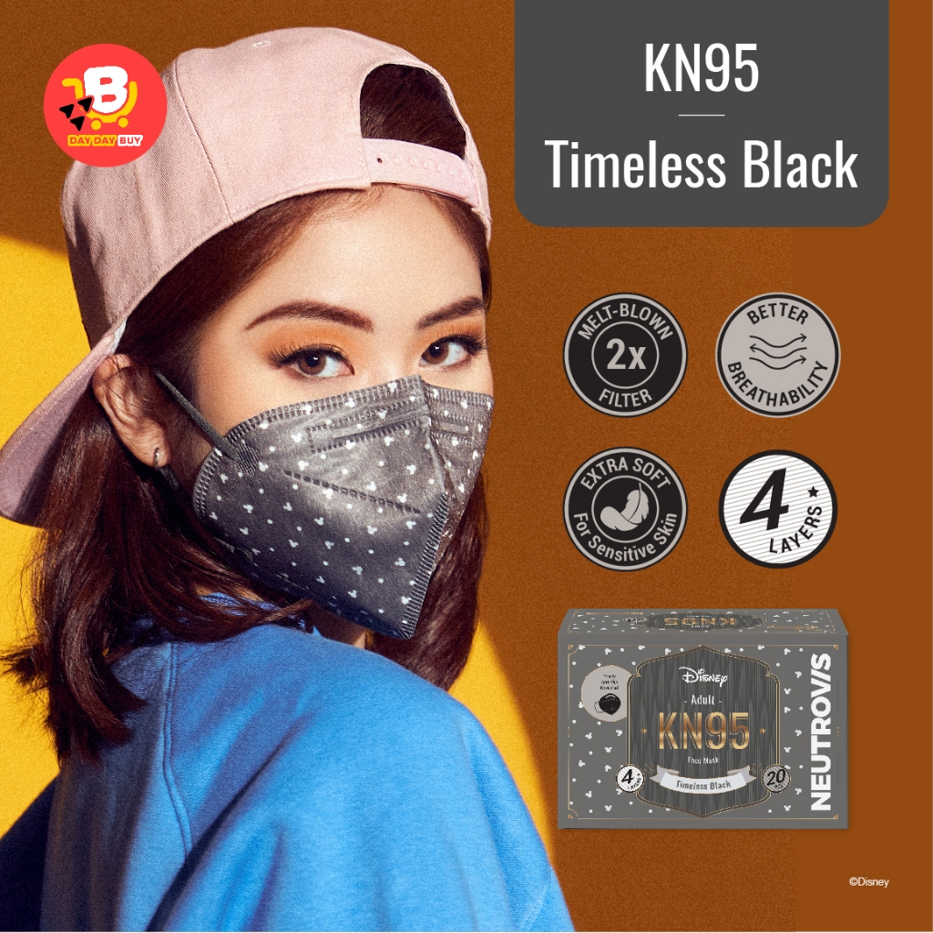 [DISNEY] Neutrovis KN95 Face Respirator with Nosepad 20s - Timeless ...