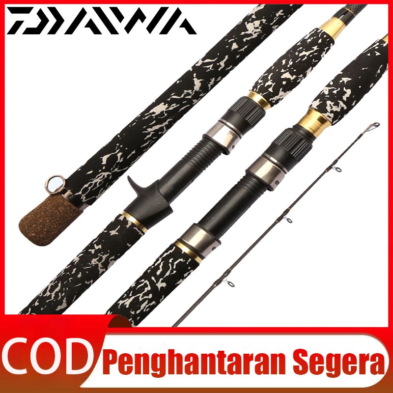DAIWA Fishing Rod Casting Rod Joran Pancing Carbon Lure Spinning Rod XH Power Sea Fishing Pole ...