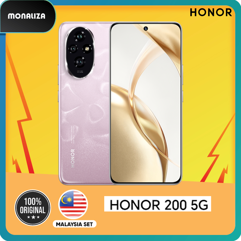 Honor 200 5G (12GB+512GB) / (12+256GB) - Coral Pink/Moonlight White ...