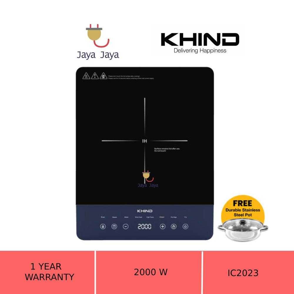 Khind IC2023 IC-2023 Induction Cooker IC-1600 IC1600 | Shopee Malaysia