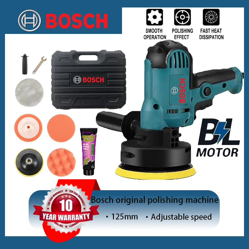 Bosch original electric car polisher 5 inch grinder slow car waxing ...