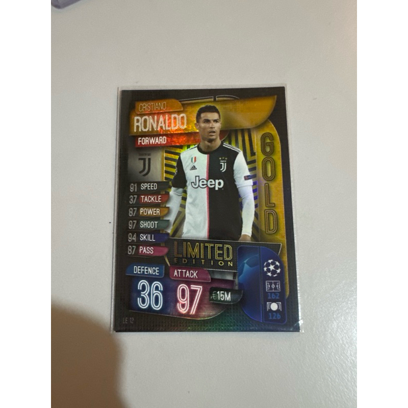 Cristiano Ronaldo Gold Limited Edition | Shopee Malaysia