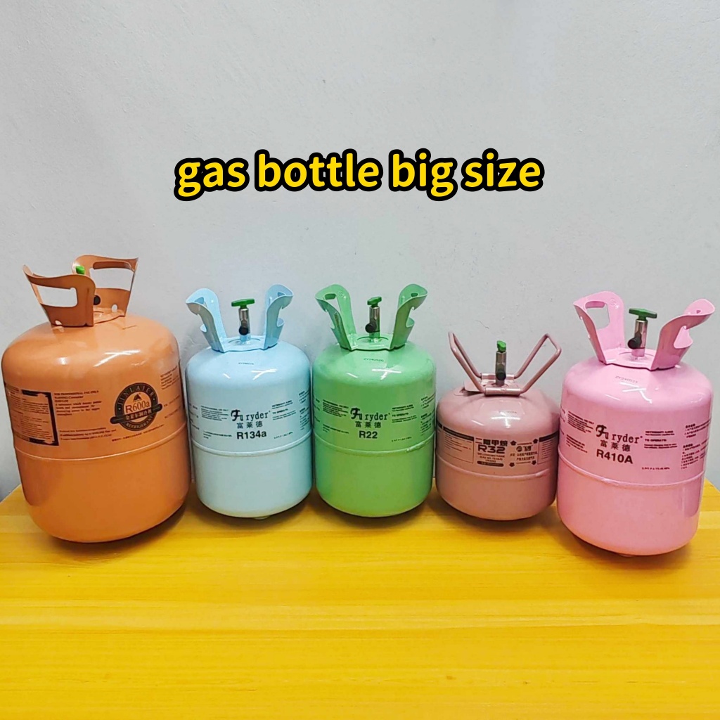 YeeFixx r22 r410a r32 r134a r600a gas bottle refrigerant big size aircond / fridge / car aircond ...