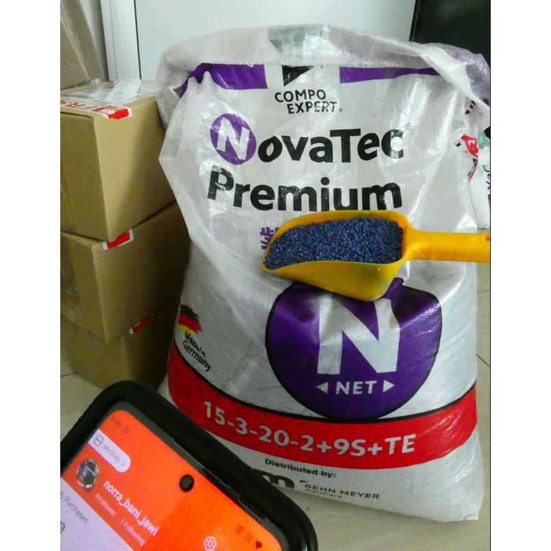 2.5 KG BAJA IMPORT NovaTec Premium 15-3-20 +2Mg0+S9+TE Baja Penggalak ...