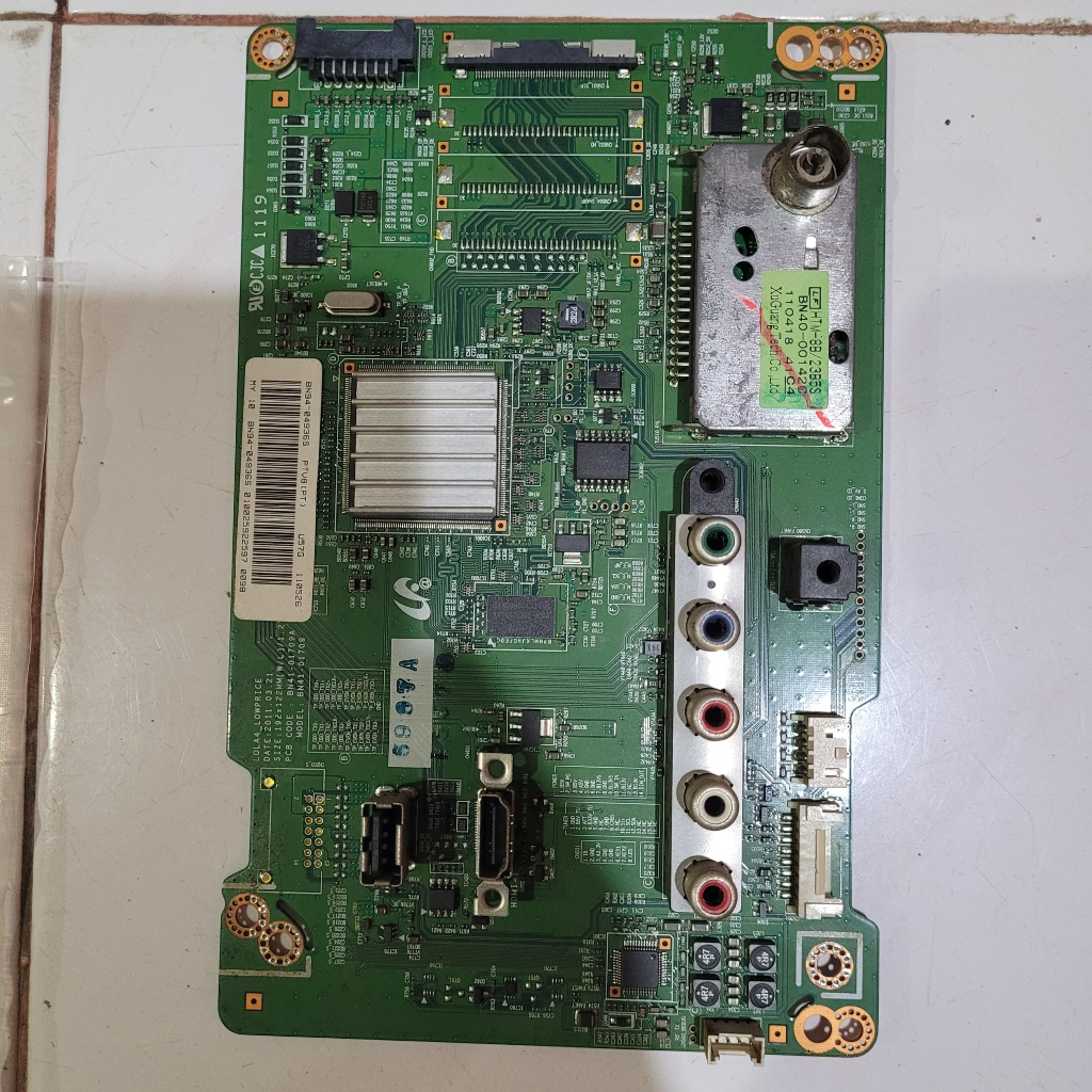 (KU102) Samsung UA40D5003BR Mainboard | Shopee Malaysia