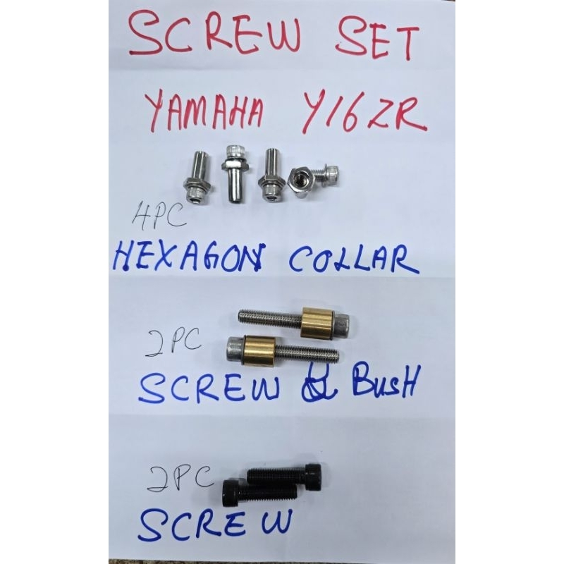 YAMAHA Y16ZR & Y15ZR Monorack Heavyduty J Rack @{ COLLAR 2pc }~ui ...