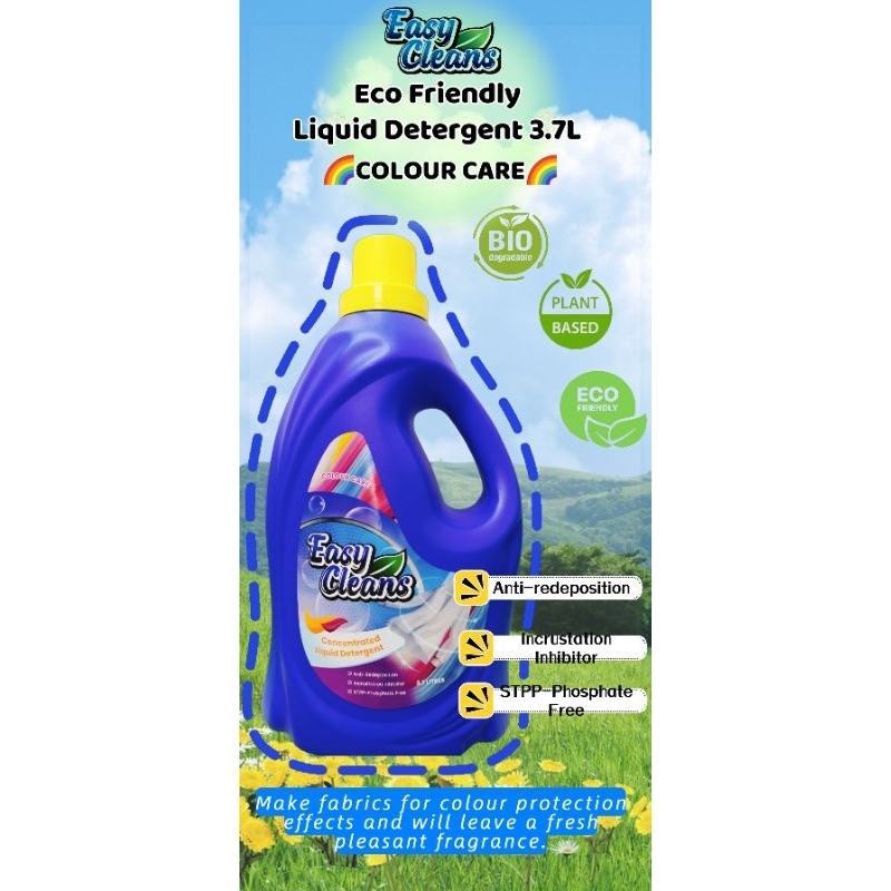 3.7L (Eco Friendly) Easy Cleans Concentrated Liquid Detergent ...