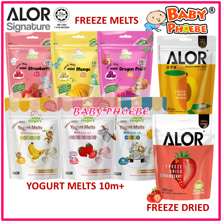 Alor Signature Freeze Dried Fruits Strawberry Mango Durian / Little ...