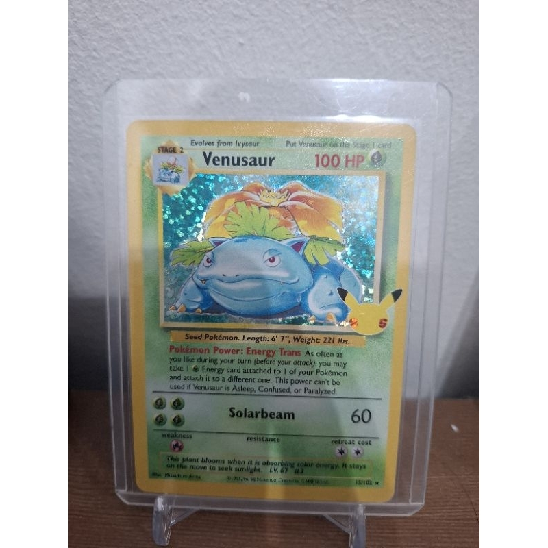 Venusaur - 15/102 - Holo Rare (Classic Collection) | Shopee Malaysia