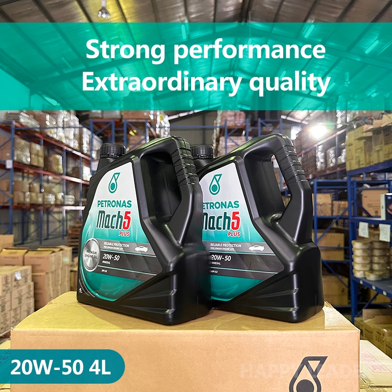 Petronas Mach 5 Plus 20W50 Engine oil (4 L) Ultra high performance ...