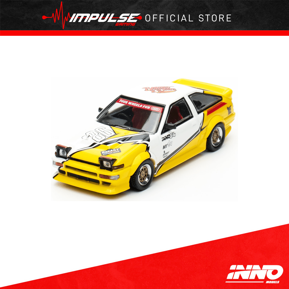 Inno64 1:64 Diecast Toyota AE86 Brunei Exclusive AE86 7th Annual Borneo ...