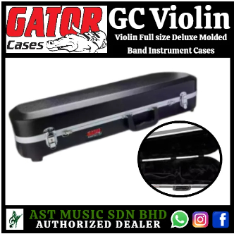 Gator GC Violin Full size Deluxe Molded Band Instrument Cases | Shopee ...
