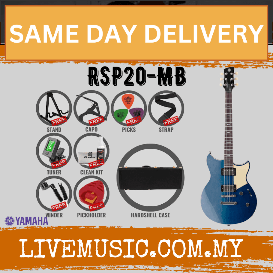 Yamaha Revstar Professional RSP20 Electric Guitar With Accessories ...