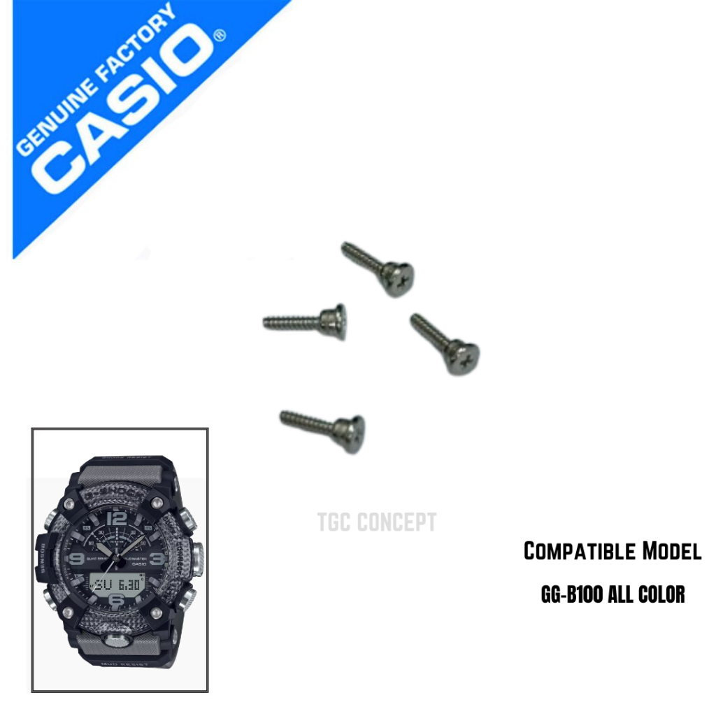 G-SHOCK Screw Backcase Part Replacement for model GG-B100 / GGB100 fit ...
