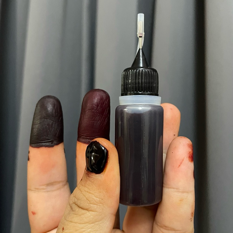 (BELI 2 FREE 1) Inai Kuku & Inai Jari . Inai Instant Dark Red & Dark ...