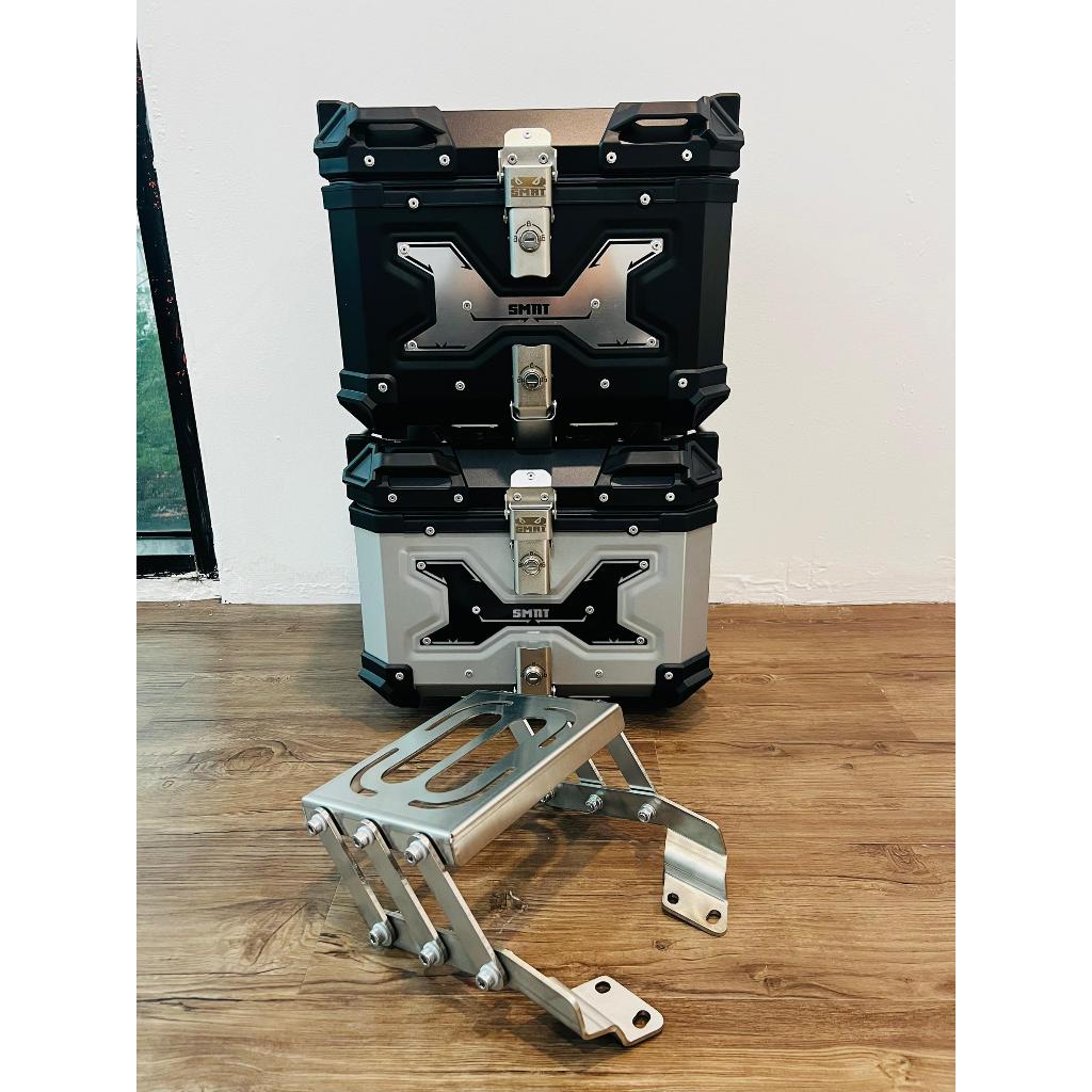 ORIGINAL SMRT Aluminum Design Top Box 36L/45L/55L Heavy Duty Box ...