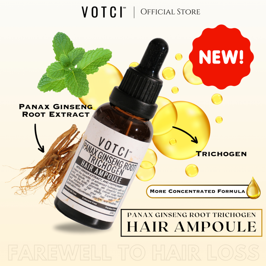 Hair Ampoule - VOTCI Panax Ginseng Root Trichogen Hair Ampoule 30ml ...