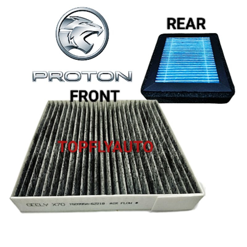 PROTON X70 AIRCOND CABIN FILTER [ FRONT & REAR ] SET | Shopee Malaysia