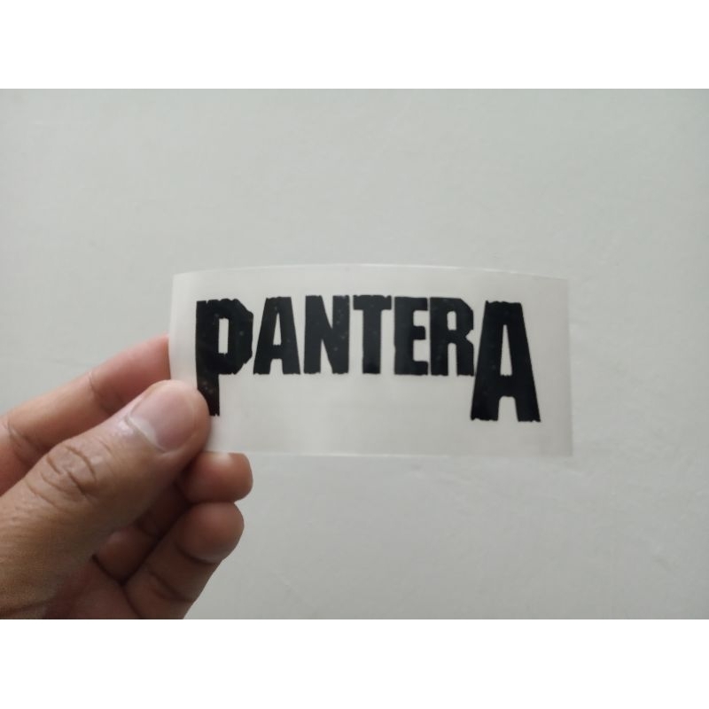 Sticker PANTERA Band ( Sticker Cutting / Outdoor ) | Shopee Malaysia