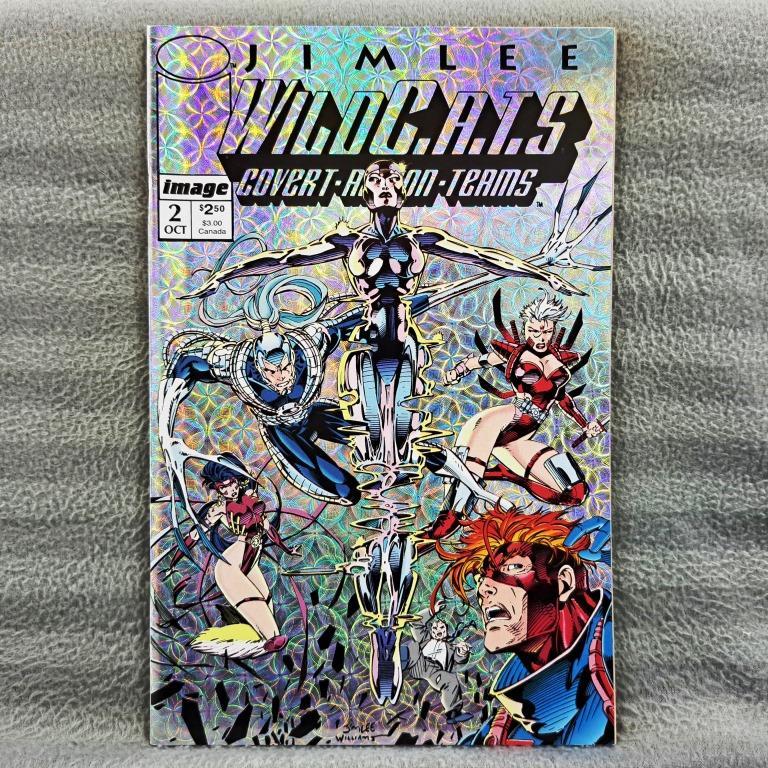 WildCATs #2 JIM LEE Prism Cover (Image/Wildstorm Comics) Scott Williams ...