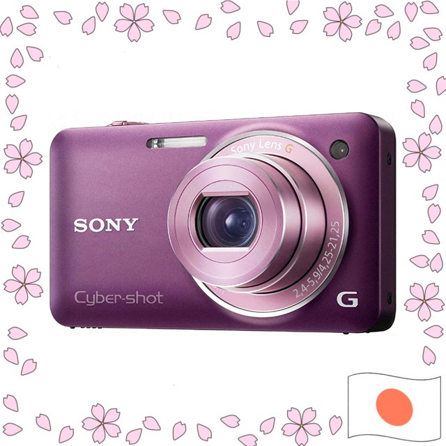 SONY Digital Camera Cyber-Shot WX5 (12.2MP CMOS/Optical x5) Violet DSC ...
