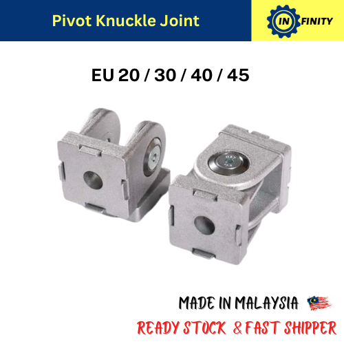 PIVOT KNUCKLE JOINT FOR ALUMINIUM PROFILE 2020 3030 4040 4545 | Shopee ...