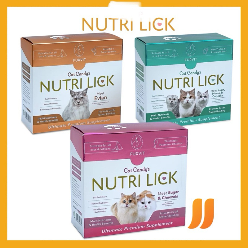 Furvit Cat Candy's Nutri Lick 200g (5gx40sachet) | Shopee Malaysia