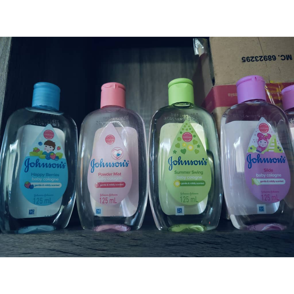 Johnson's® Powder Mist Baby Cologne & Happy Barries, Summer Swing ...