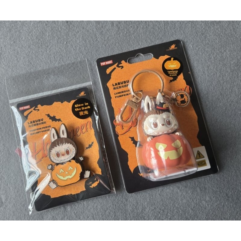 Popmart Labubu Halloween Pumpkin set of 2 | Shopee Malaysia