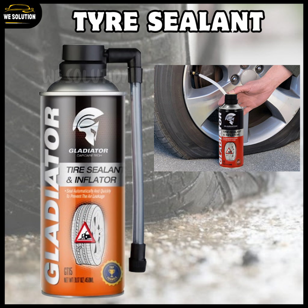 [WS] Tire Sealer Inflator Spray Emergency Repair Tire Puncture Urgent ...