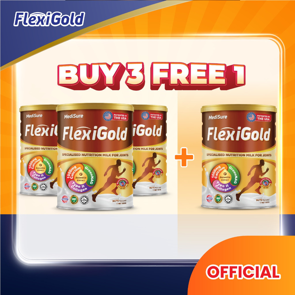 (2 TIN FLEXIGOLD) [ORIGINAL! ]FlexiGold Milk For Bones And Joints 800g ...