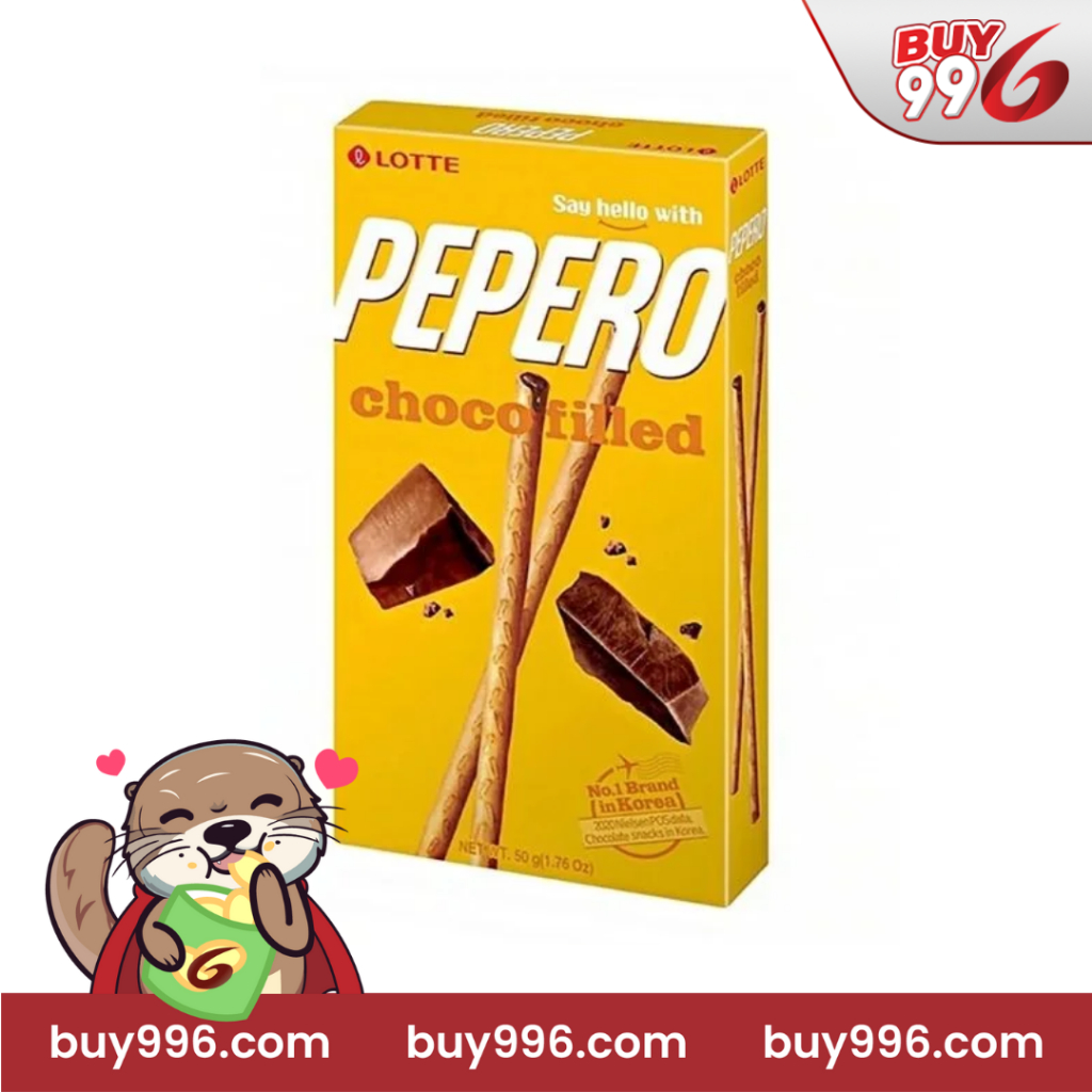 Lotte Choco Filled Pepero Biscuit Sticks Big Pack 344g (Expires Soon ...