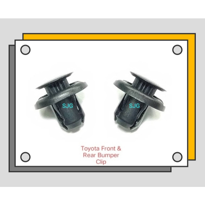 [READY STOCK][FAST SHIPPING] TOYOTA HIACE FRONT & REAR BUMPER RETAINER ...