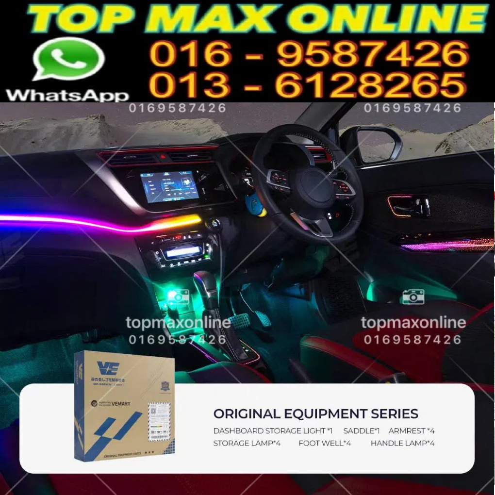 PERODUA BEZZA 2016-2024 OEM AMBIENT LIGHT INTERIOR LED LIGHT | Shopee ...