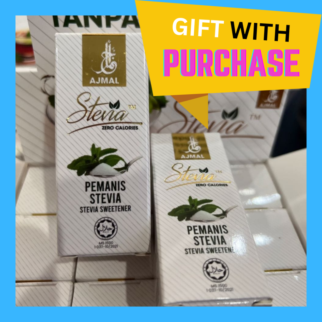 STEVIA ALAJMAL | AJMAL | PEMANIS | SWEETENER | Shopee Malaysia