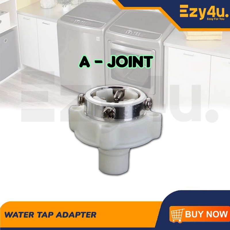 Water Tap A B Joint Rubber Inlet Hose Connector Pipe For Washing ...