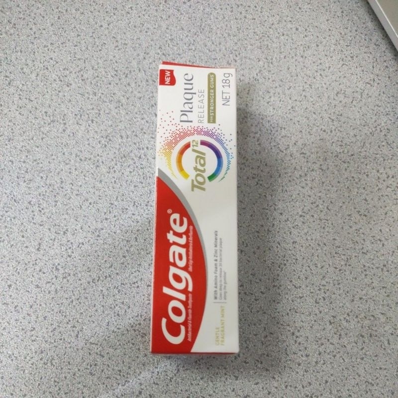 sample size Colgate total 12 plaque release toothpaste (1 pc) | Shopee ...