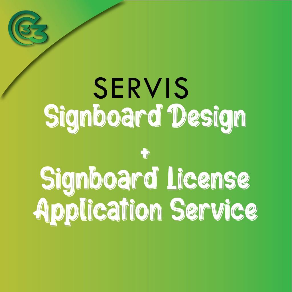 APPLY SIGNBOARD KEDAI LESEN | Shopee Malaysia