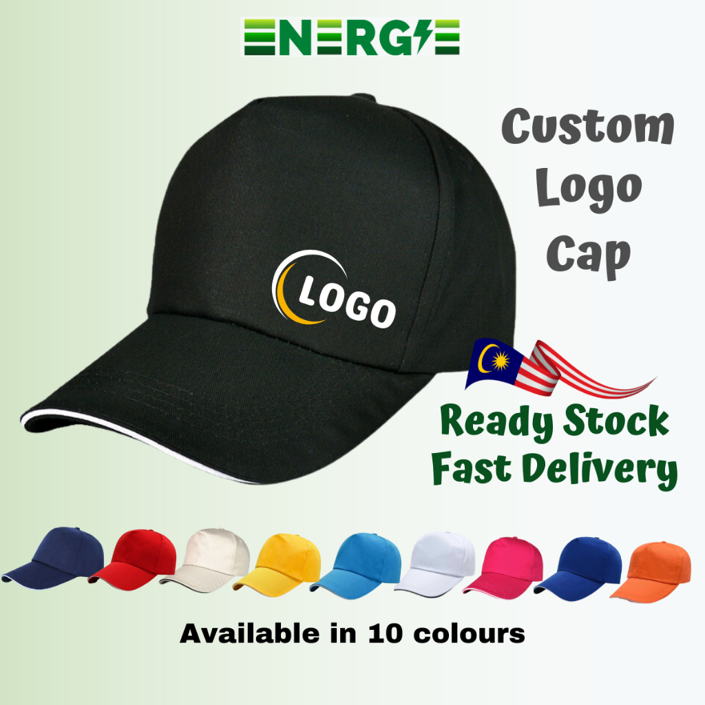 ENERGIE Baseball Cap Custom Cap Custom Logo Cap Custom Name Customized ...