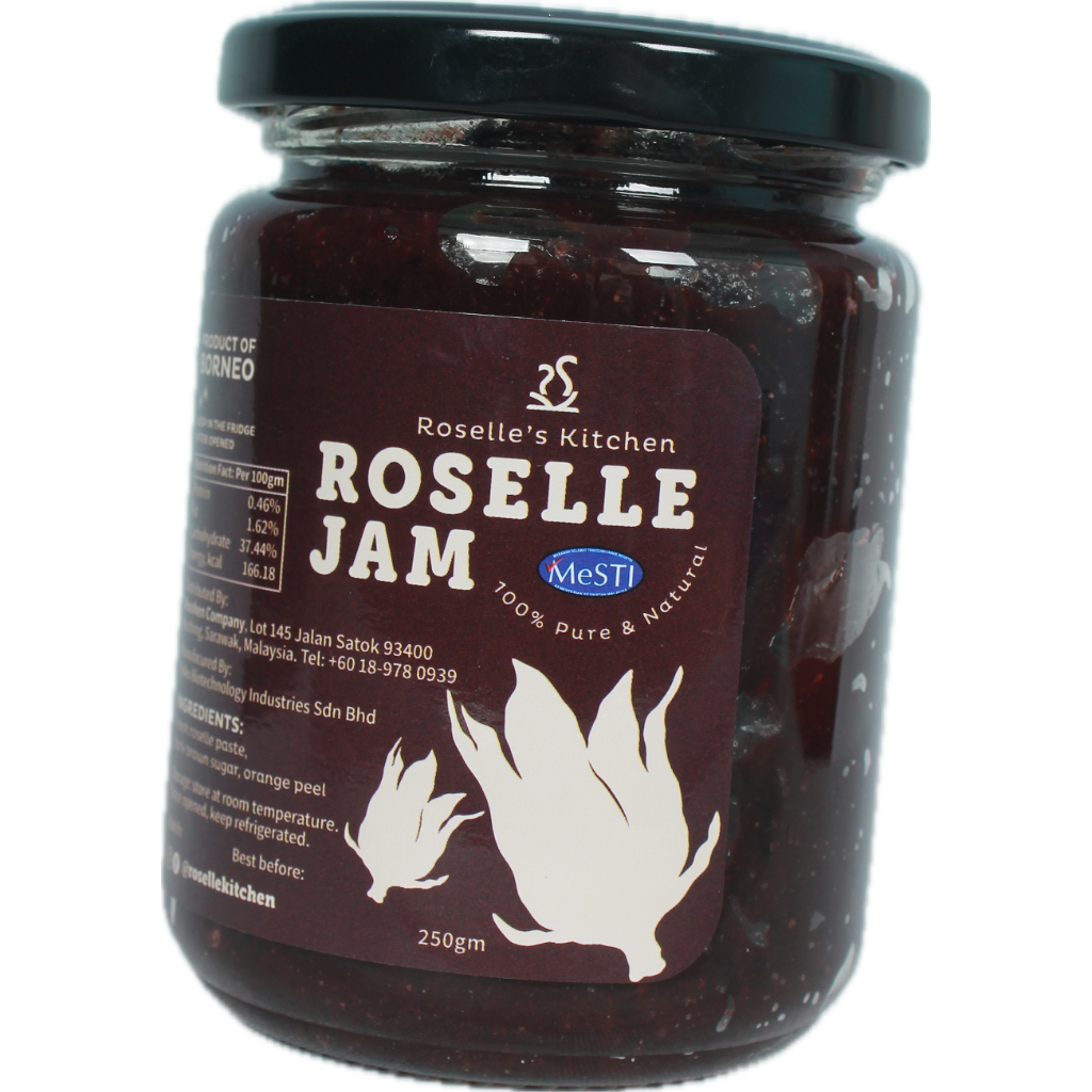 Roselle Jam Ribena Jam Fresh Flower Jam Premium Quality-250gm | Shopee ...