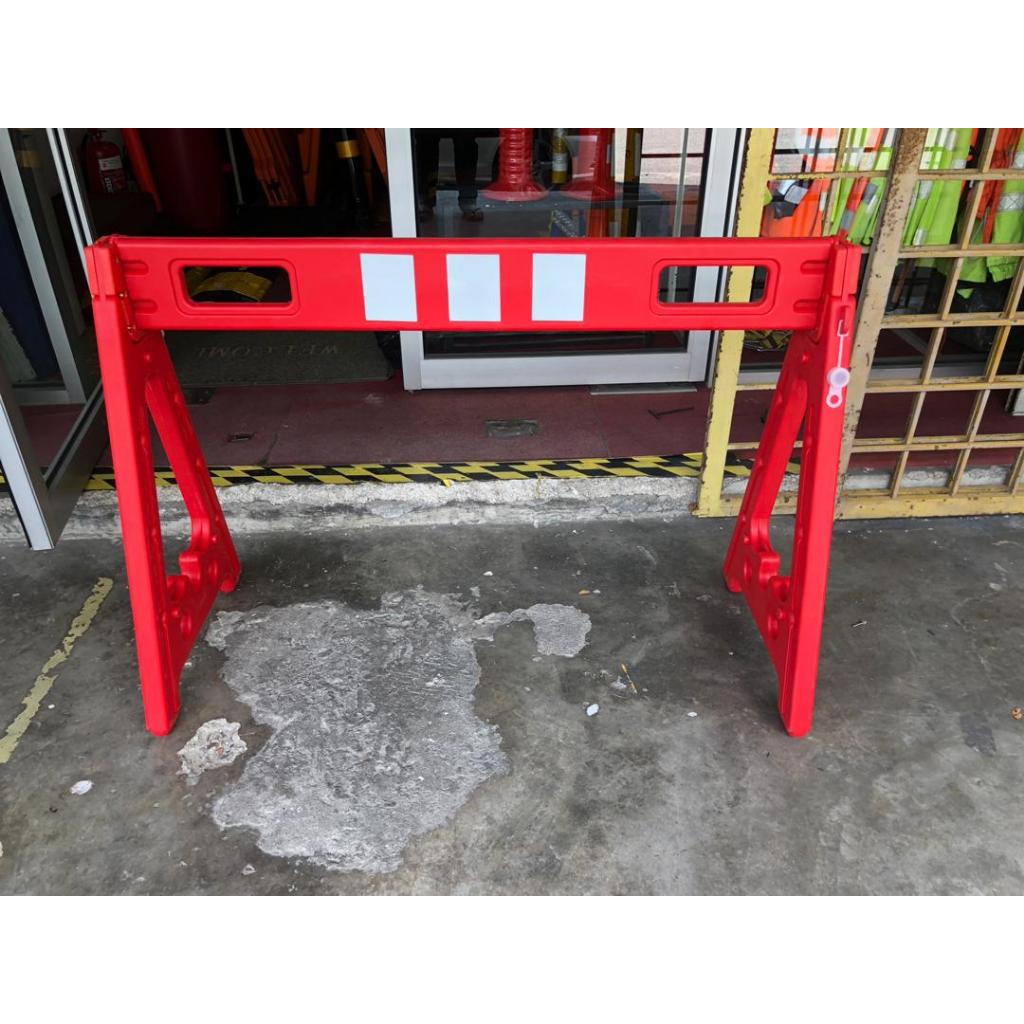 Construction Plastic A Frame Barricade Barrier Single Panel | Shopee ...