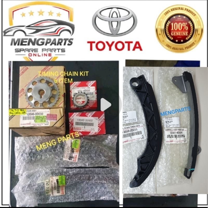 ORIGINAL TOYOTA ALTIS ZZE121,122,ZZE141,142,WISH ZNE10 &ALL 1ZZFE,3ZZFE ...