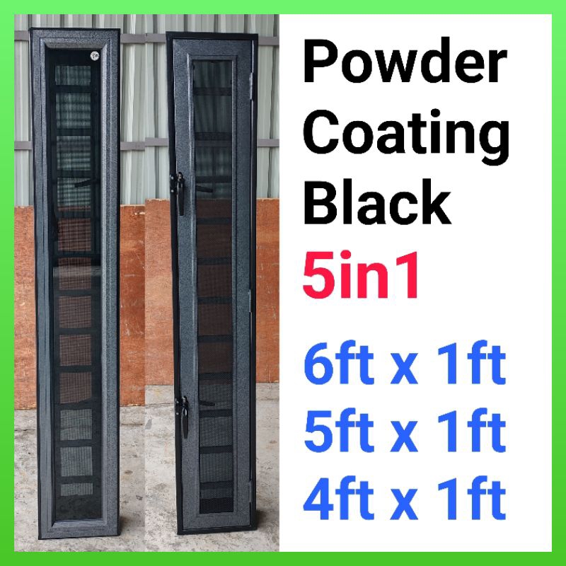 POWDER COATING BLACK,Frame Tingkap 5in1 Mesh Stainless Steel Netting ...