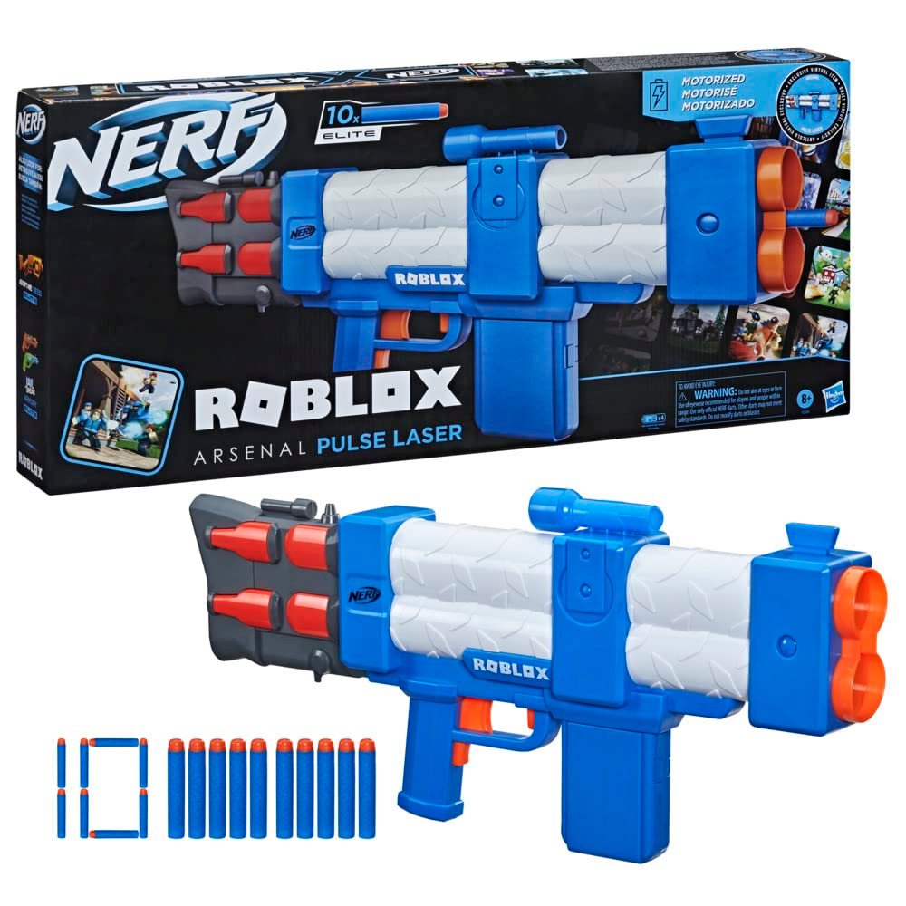 Nerf Roblox Arsenal: Pulse Laser Motorized Dart Blaster | Shopee Malaysia