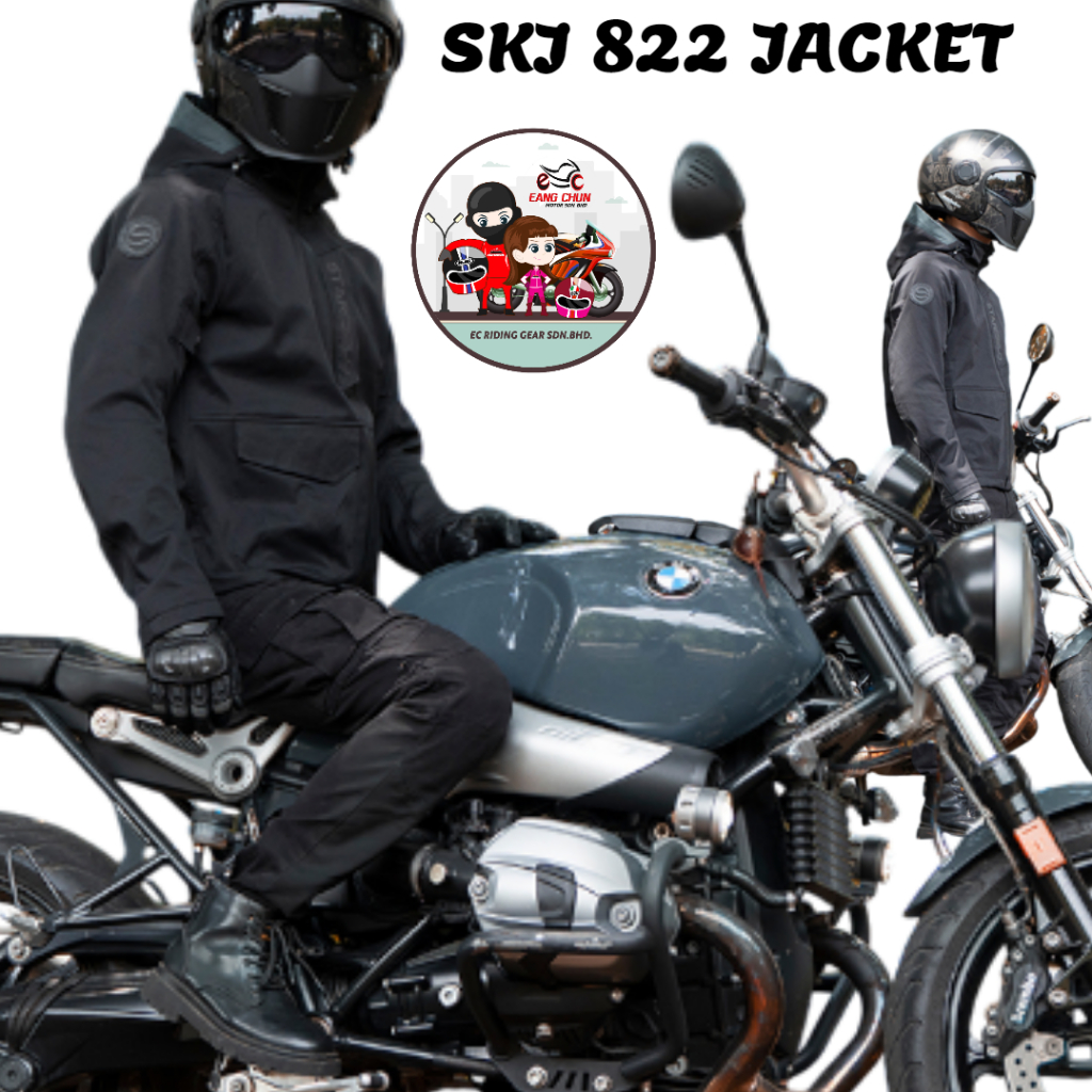 STARFIELD KNIGHT SKJ822 ORANGE/BLACK AND GREY UNISEX RIDING JACKET ...