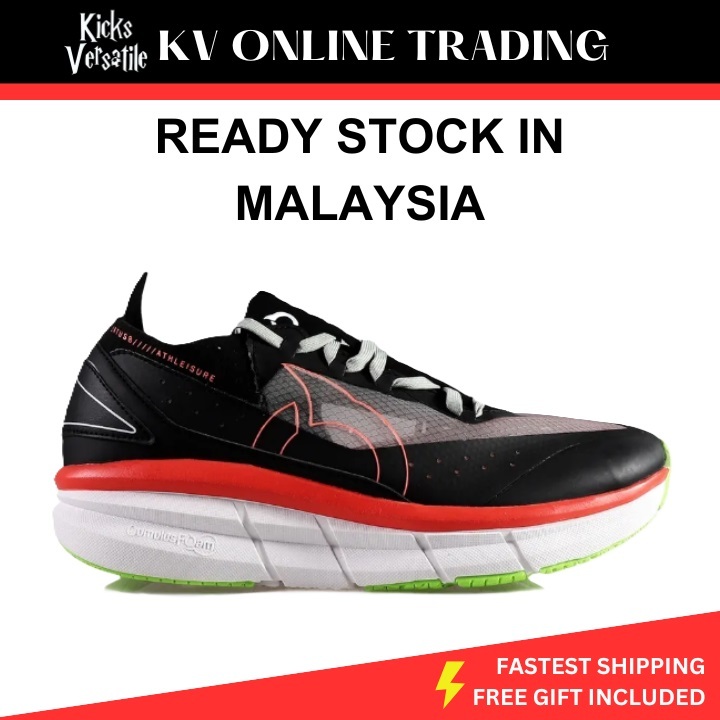 ORTUSEIGHT REIGN BLACK/CRIMSON/WHITE | Shopee Malaysia
