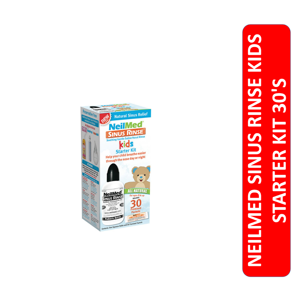 NEILMED SINUS RINSE KIDS STARTER KIT 30'S | Shopee Malaysia