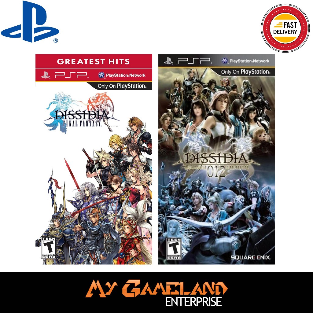 PSP Dissidia 012 Duodecim / Dissidia Final Fantasy (R3/R1)(English ...